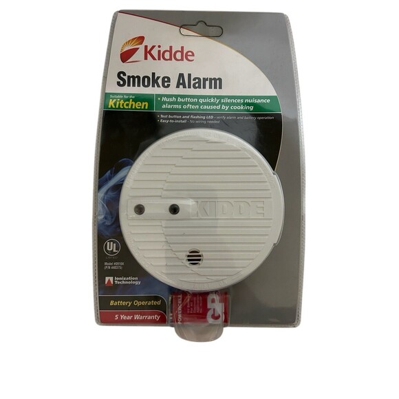 Kidde | Other | Kidde Quiet Nuisance Smoke Alarm Model 96 Kitchen Hush ...